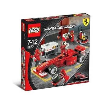 LEGO Racers 8375: Ferrari F1 Pit Set: Amazon.co.uk: Toys & Games