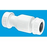 McAlpine T28M-NRV Multifit in-Line Non-Return Valve, White : Amazon.co ...