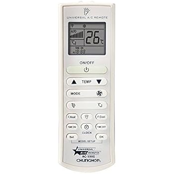 Universal Remote Control for Air Conditioner Units: Amazon.co.uk ...