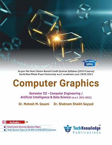 Buy Computer Graphics For SPPU B E Computer Engineering Sem 3 Book buy-computer-graphics-for-sppu-b-e-computer-engineering-sem-3-book