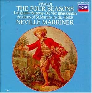Vivaldi : Les Quatre Saisons: Antonio Vivaldi, Neville Marriner: Amazon ...