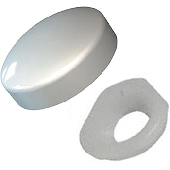 Screw Cover Caps - Plastic Screw Heads - White: Amazon.co.uk: DIY & Tools