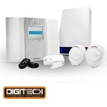 B13 - VISONIC POWERMAX WIRELESS BURGLAR ALARM SYSTEM PIR/KEYFOB/PANEL ...