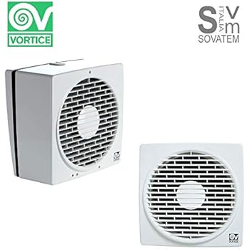 Vortice Aspiratore elicoidale da muro/Vetro con funzione reversibile ...