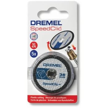 Dremel SC476 SpeedClic Cutting Wheels Multi Pack, Rotary Tool Accessory ...