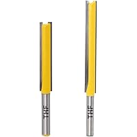 Petansy 8mm Shank Straight Bit Set Carbide Wood Milling Cutter ...