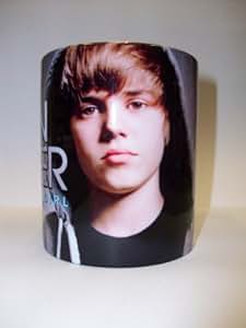 Justin Bieber Mug Mugs Cup Cups Music Gift Jutin beeber: Amazon.co.uk ...