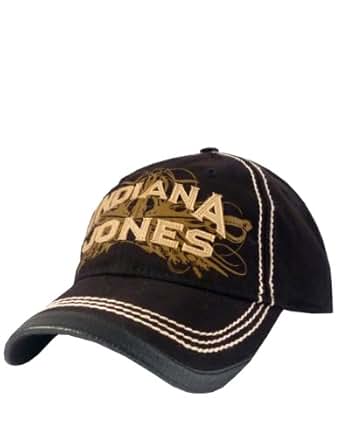 Indiana Jones Hat, Officially Licensed Baseball Cap, Style IJ25, Black ...