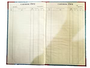 LRS Cash Book Register Size - 32 x 20 cm - Hard Bound - 70 GSM Ledger ...