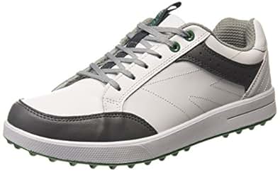 Hi-Tec Combi Spikeless Men's Golf Shoes - White (White/Grey/Green 011 ...