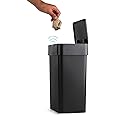 InstaCuppa Automatic Touchless Motion Sensor Dustbin – Quick Open, Soft ...