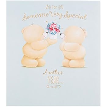 Hallmark Forever Friends Birthday Card 'Very Special' - Medium: Amazon ...