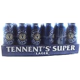 Tennent's Super Strong Lager Beer, 7.5% ABV - Ideal Beer Party Pack ...