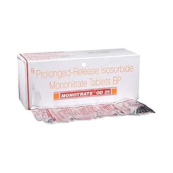 Monotrate OD 25 - Strip of 10 Tablets : Amazon.in: Health & Personal Care
