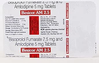 BESICOR AM 2.5 - Strip of 15 Tablets : Amazon.in: Health & Personal Care