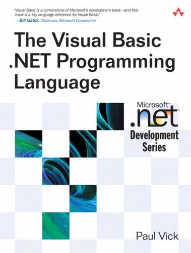 The Visual Basic .NET Programming Language (Microsoft .Net Development ...