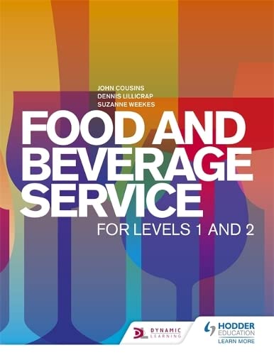 Food and Beverage Service for Levels 1 and 2: Amazon.co.uk: Cousins ...