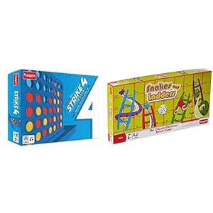 Buy Funskool Games - Strike 4, Classic disc Dropping Game, Get 4 in a ...