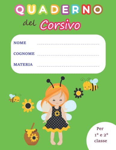 Quaderno Disgrafia Righe Prima e Seconda Elementare - Righe Colorate 5 ...