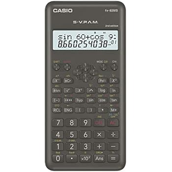 Casio FX-82MS-2 Scientific Calculator/School Calculator Two Lines with ...