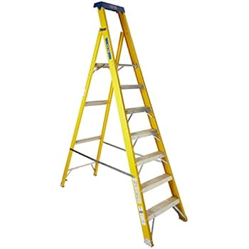 7 Tread Catwalk Fibreglass Step Ladder: Amazon.co.uk: DIY & Tools