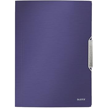 Leitz 39570069 Fächermappe Style Fächermappe Style, A4, 6 Fächer, PP ...