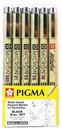 Pigma Micron | Rotuladores calibrados de tinta pigmentada de alta calidad