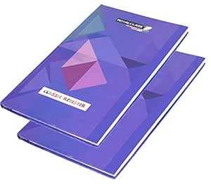 NISUN Classic A4 Size Register Writing Notebook, 216 Pages Single Line ...