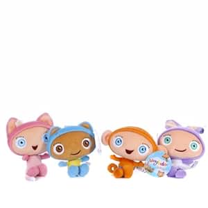 Waybuloo 6" Plush BUNDLE - 4 ITEMS - DE LI & LAU LAU & Nok Tok & Yojojo ...