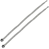 Flexible Hose Pipe Tap Tails for Monobloc Basin Or Kitchen Taps 400mm ...