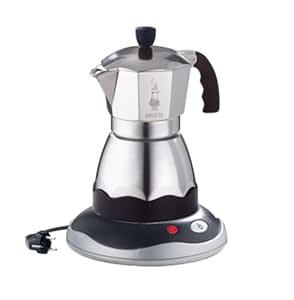 Bialetti Easy Caffettiera moka elettrica da 3 tazze: Amazon.it: Casa e ...