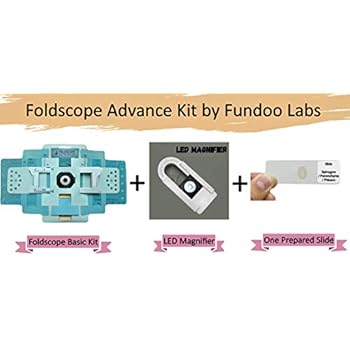 Buy Simple Days Foldable DIY Paper Foldscope Microscope Basic Kit ...