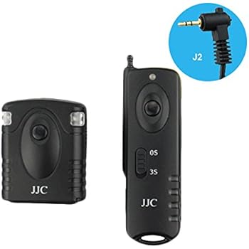 JJC Télécommande sans fil pour appareil photo Olympus OM-D E-M1 Mark II sans miroir (30 mètres ...