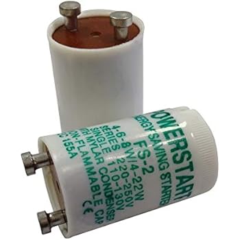 Powerstart FS2 4-22 Watt Fluorescent Lamp Series Starter with Condenser ...