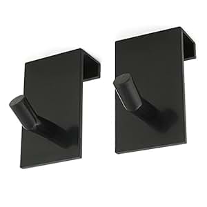 Flip Chart Paper Holder Black Plastic Single Coat Hooks: Amazon.co.uk ...