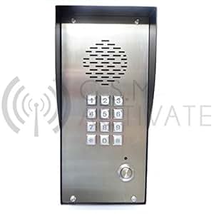 GSM Intercom with Keypad - UK Made Stainless Steel Enclosure: Amazon.co ...