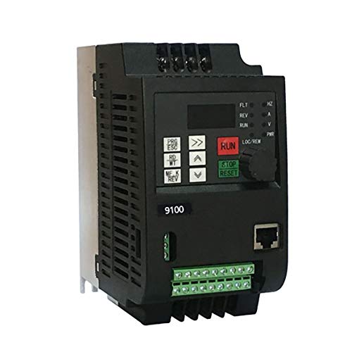 Buy 220V 2.2KW Single Phase Input 220V 3 Phase Output Frequency Converter Professional 9100-1T ...