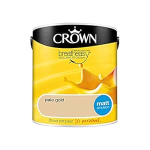 Crown Retail Core Emulsion Matt Pale Gold 2.5 L: Amazon.co.uk: DIY & Tools