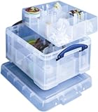 Really Useful Box Plastic Storage Organiser 0.3 Litre Pack Of 16 - Color: Clear: Amazon.co.uk ...