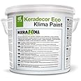 Pittura termoisolante antimuffa Keradecor Eco Klima Paint 14 Litri ...