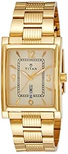 Buy Titan Slimline Analog Champagne Dial Men's Watch -NK90024YM07 ...