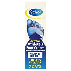 Scholl Advance Athletes Foot Cream - 15 g: Amazon.co.uk: Health ...