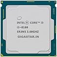 Amazon.in: Buy Core i3 8th gen 8100 3.6 GHz Upto 3.6 GHz LGA 1151 Socket 4 Cores 4 Threads 6 MB ...