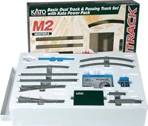 Kato Uni Track 20 Pump 1 'Master Set M2 easy Track Oval with Power Pack ...