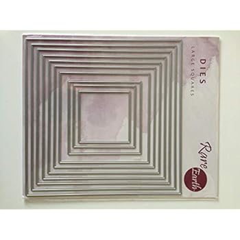 Presscut metal cutting die Square nesting layering set of 24 dies pcd47 ...