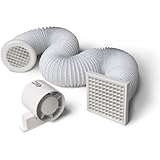 Manrose SF100S 100mm 240V Standard Inline Axial Fan Kit : Amazon.co.uk ...