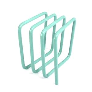 Block Steel Letter Rack, Aqua Blue: Amazon.co.uk: Kitchen & Home