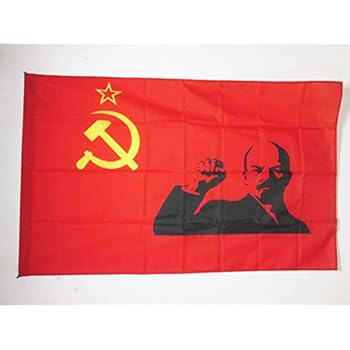 AZ FLAG USSR with Trotsky Flag 3' x 5' for a pole - Soviet Union ...