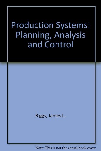 Buy Production Systems: Planning, Analysis, and Control Book Online at ...