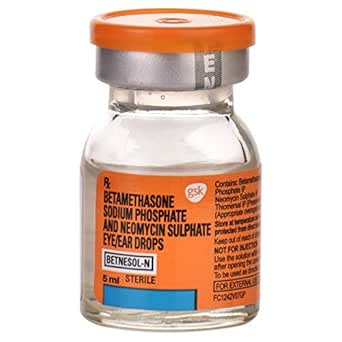 Betnesol N - Bottle of 5 ml Eye/Ear Drops : Amazon.in: Health ...